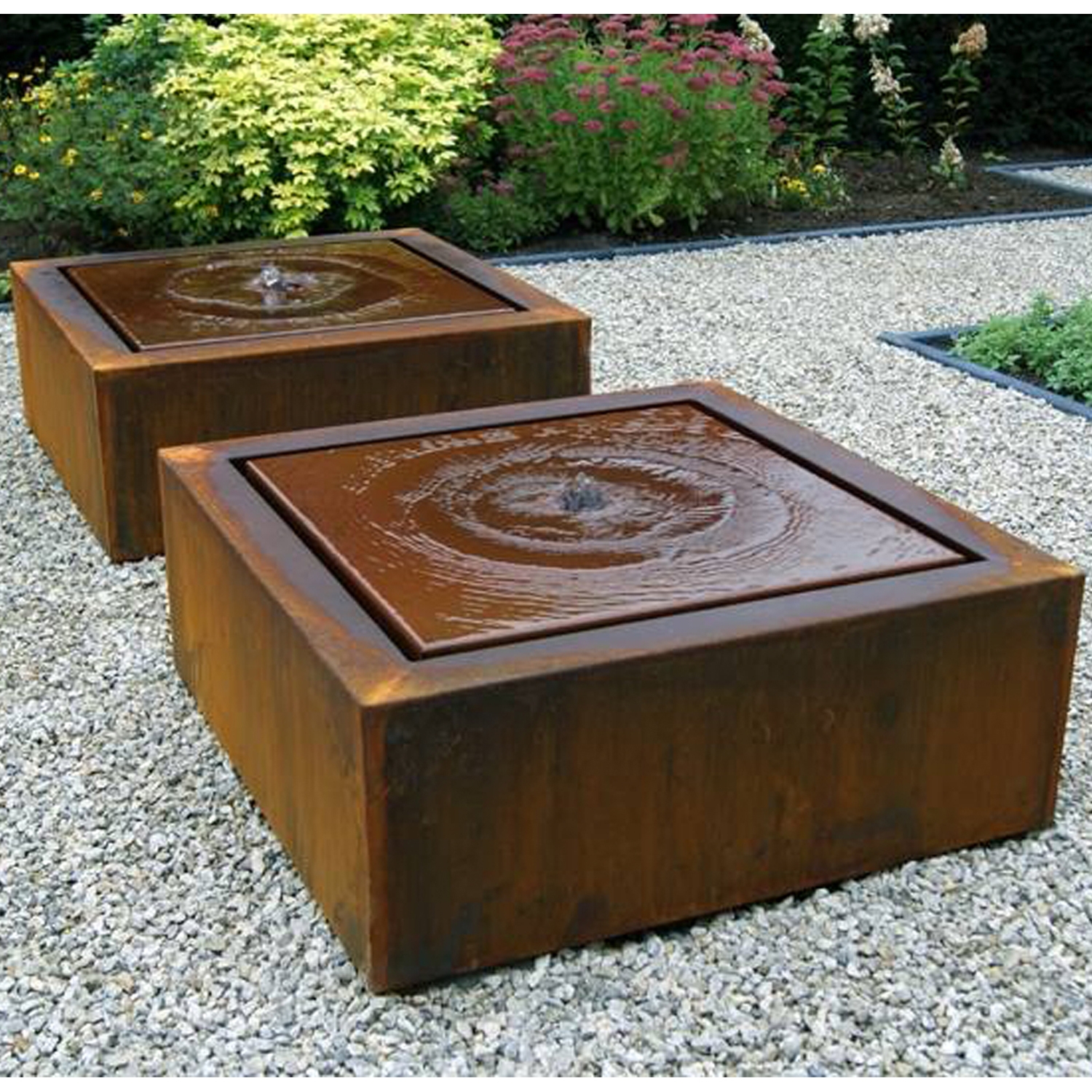 CB11 ADEZZ Corten Steel Water Table Feature