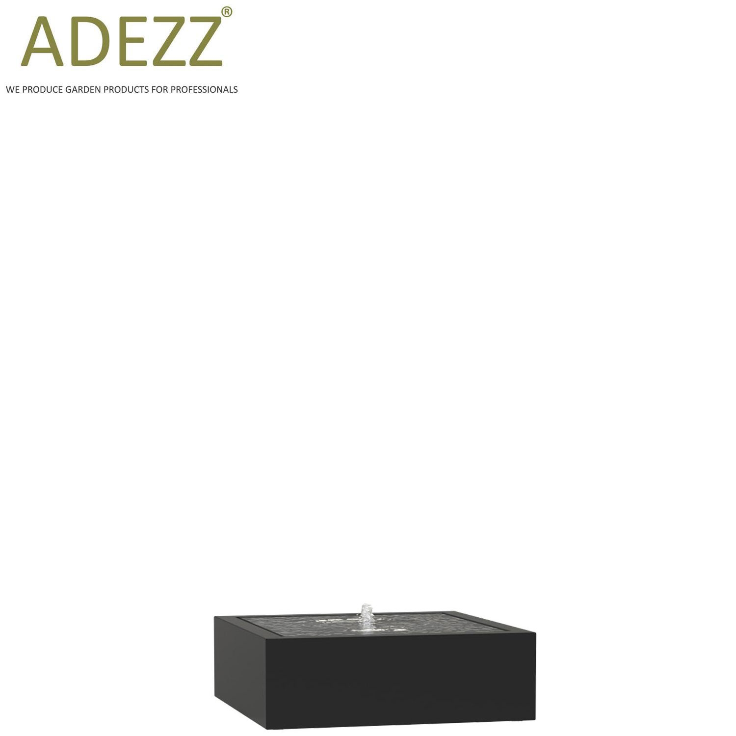 ADEZZ ALUMINIUM WATER TABLE AB13 | 80CM X 80CM X 40CM | MODERN GARDEN ...