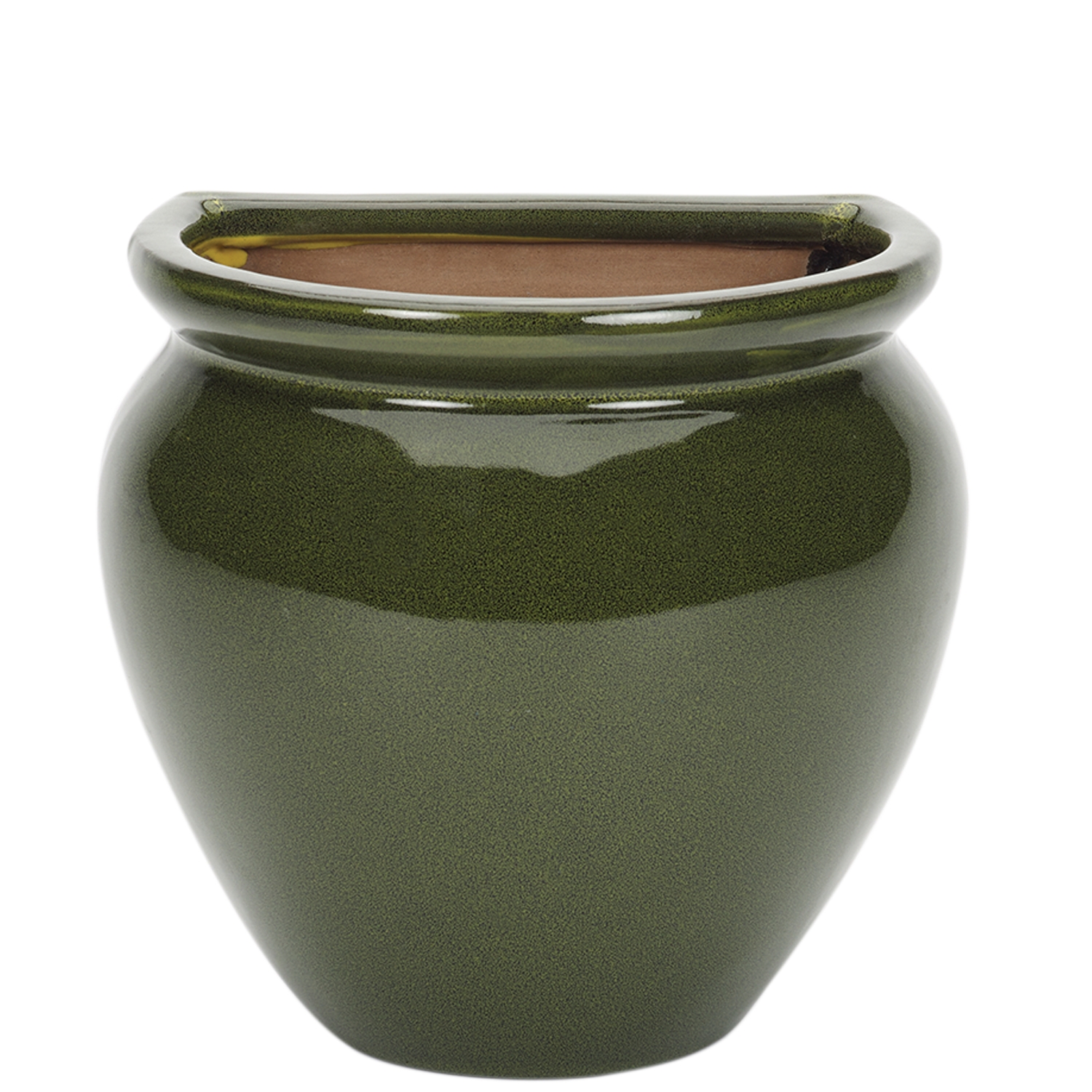 Green Glazed Wall Jar Pot - WP11 - Riverhill Garden Supplies ...
