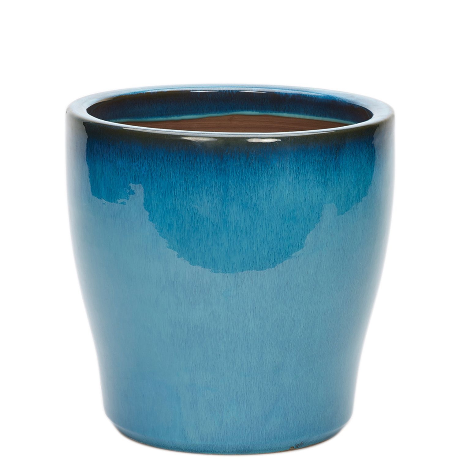 Cascade Turquoise Glazed Planter (3 sizes) - CC22 - Cascade - Riverhill ...