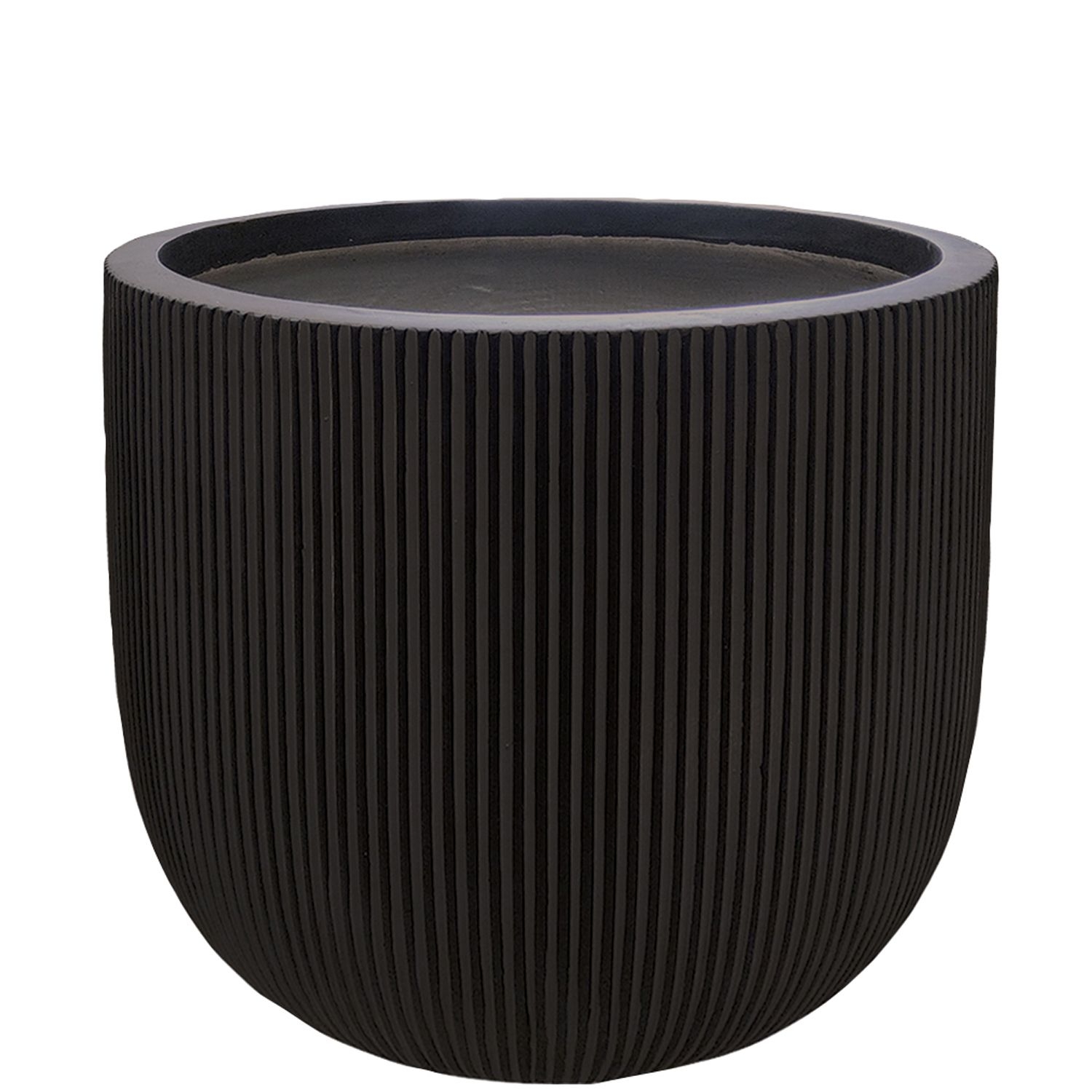 Echo Black Egg Pot (4 sizes) - EC38 - Echo - Riverhill Garden Supplies