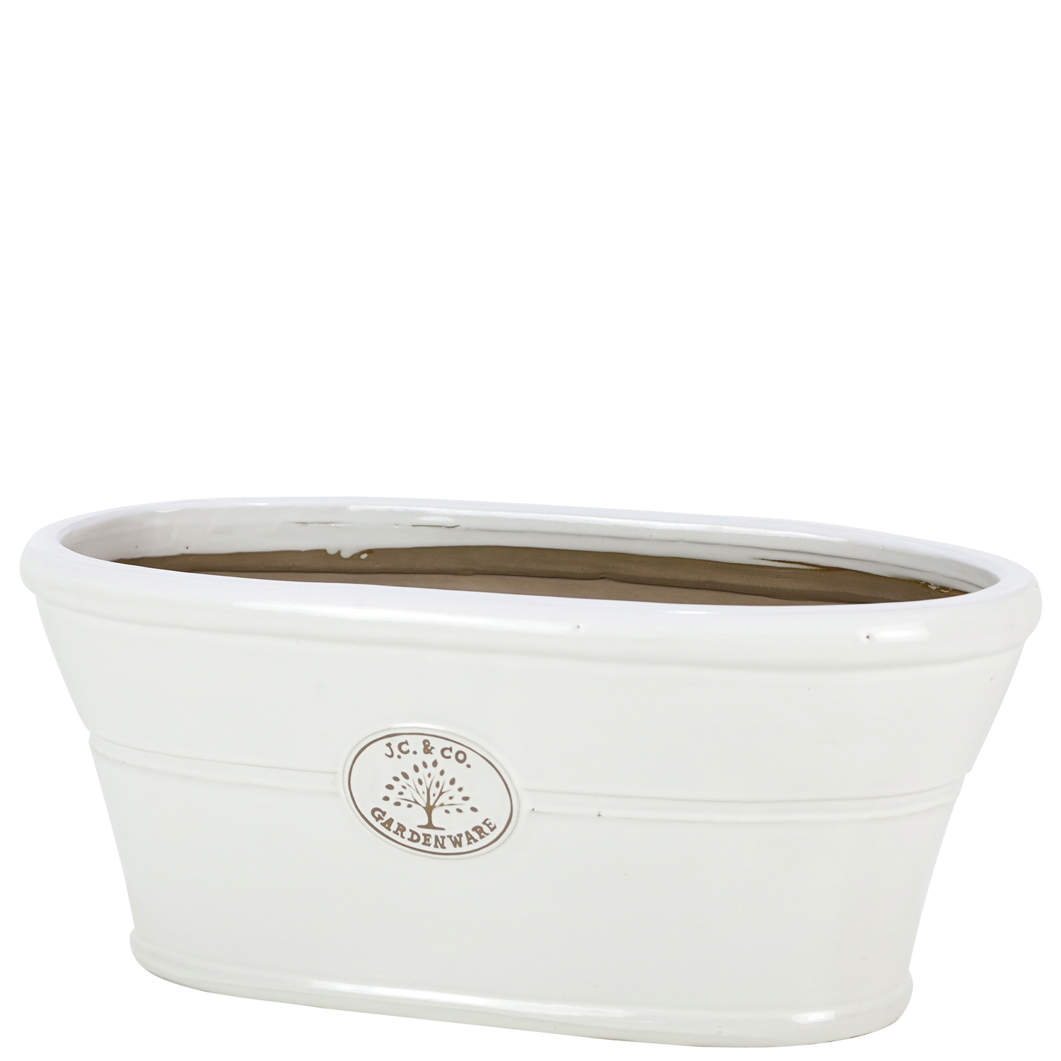 New J Chamberlain & Co Glazed White Trough - J05W - J.Chamberlain & Co ...