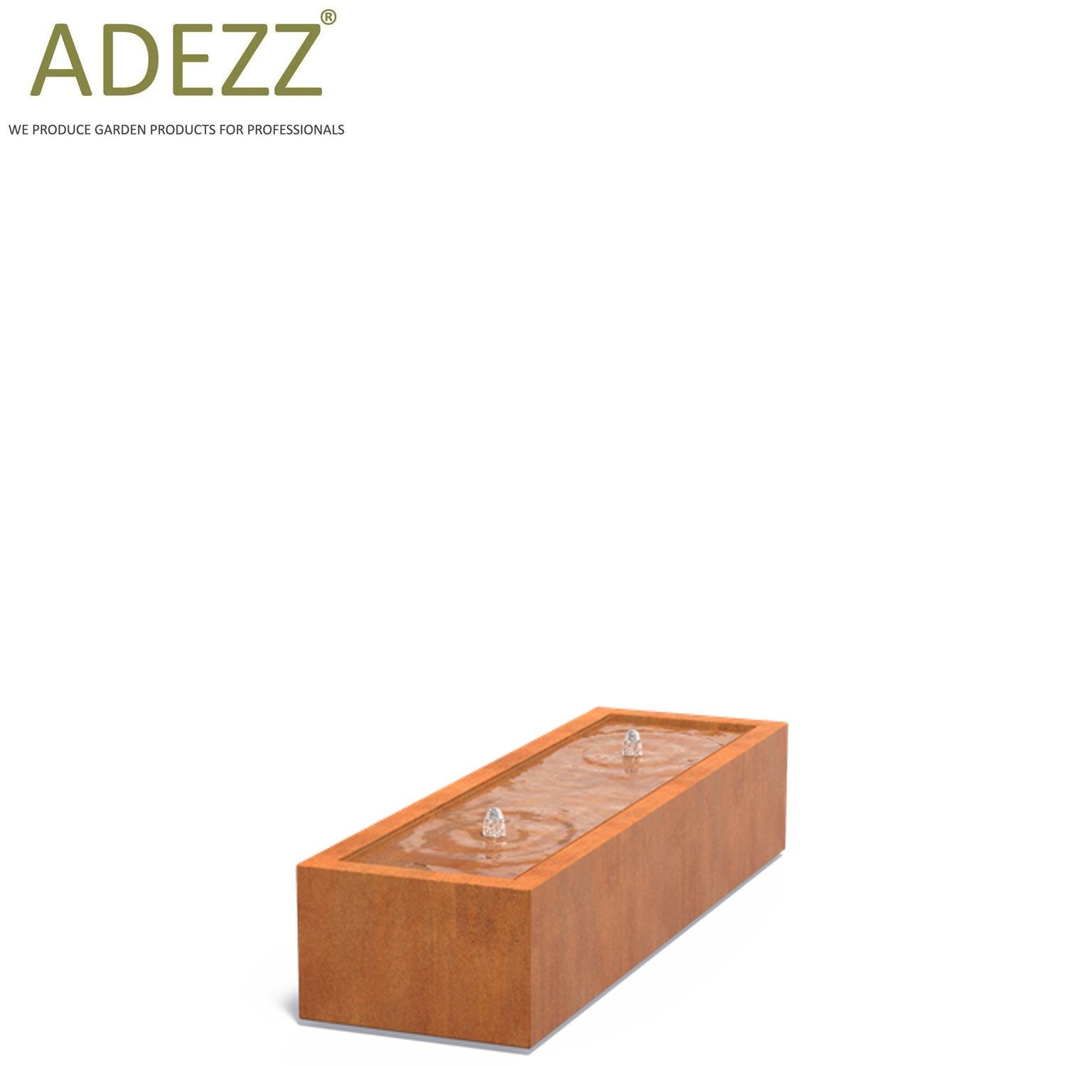CB5.2 ADEZZ Corten Steel Water Table Feature