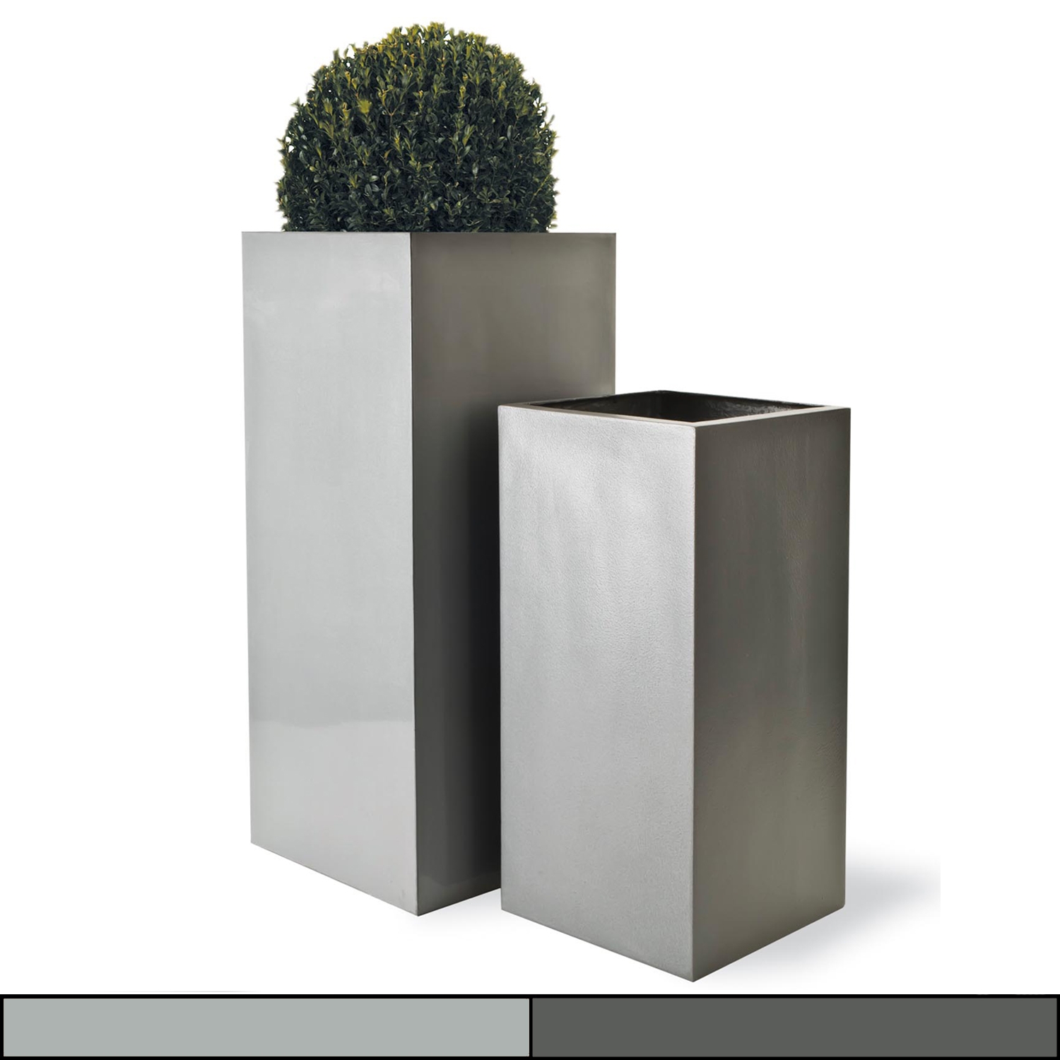 Fibreglass GEO Tall Square Planter (3 sizes) - SQ - CGP East Sussex ...
