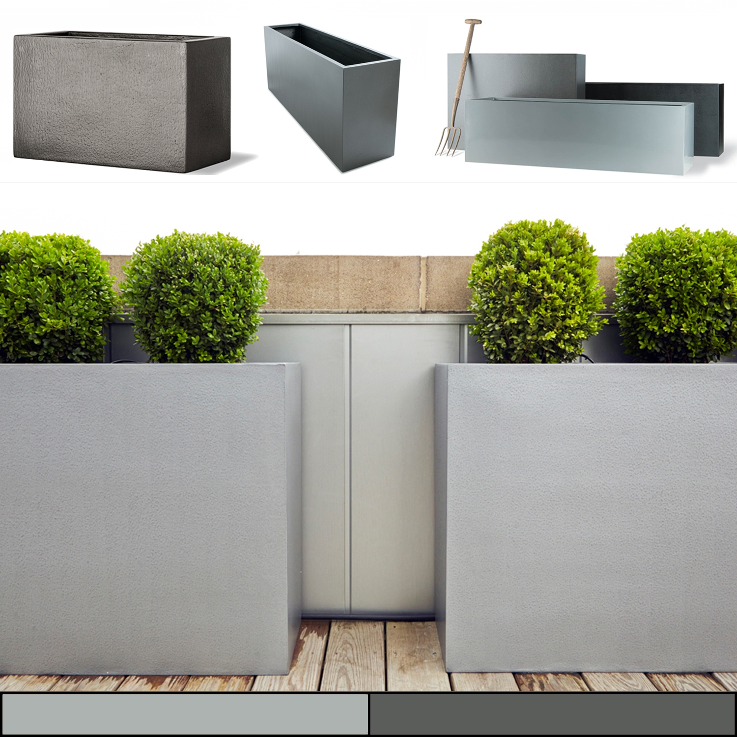 Fibreglass GEO Trough (6 sizes): L140cm x D40cm x H40cm - CGTGL1 - CGP ...