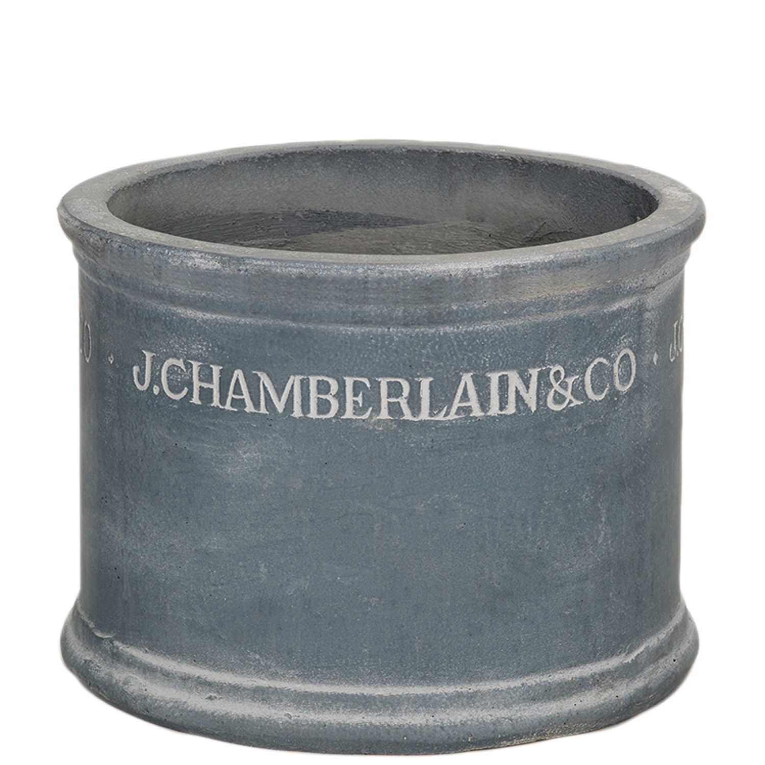 J Chamberlain & Co Antique Grey Rustic Cylinder (3 sizes) | Riverhill ...