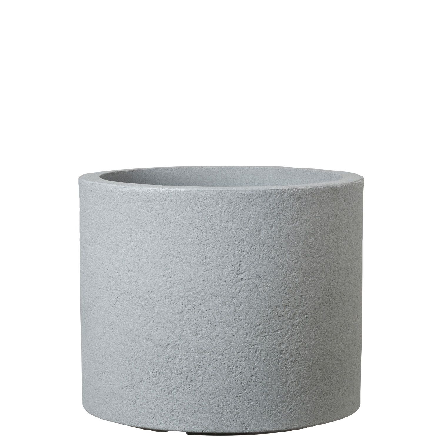 Lightweight Grey Beton Round Planter by APTA Pottery